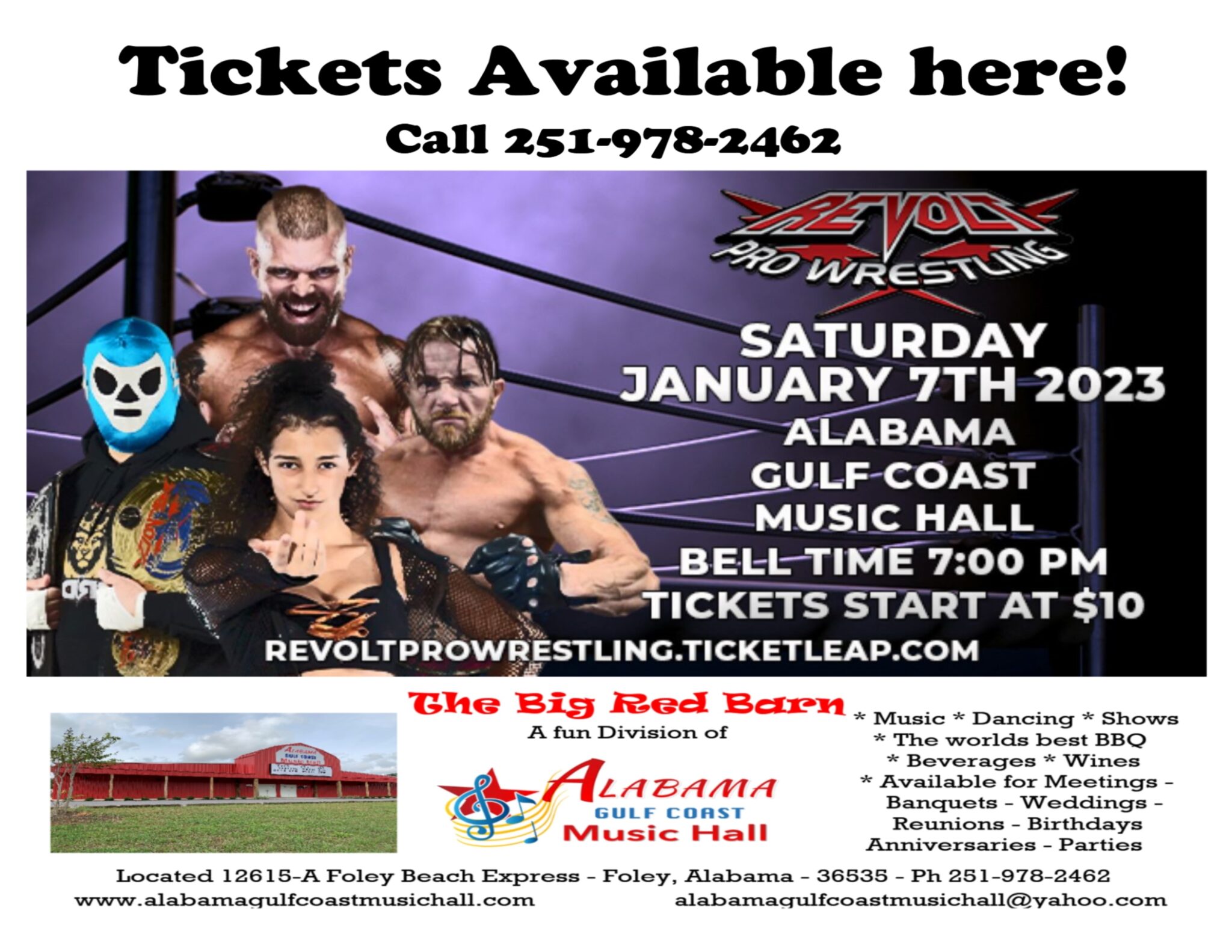 Alabama Gulf Coast Music Hall – Live musical entertainment and dance