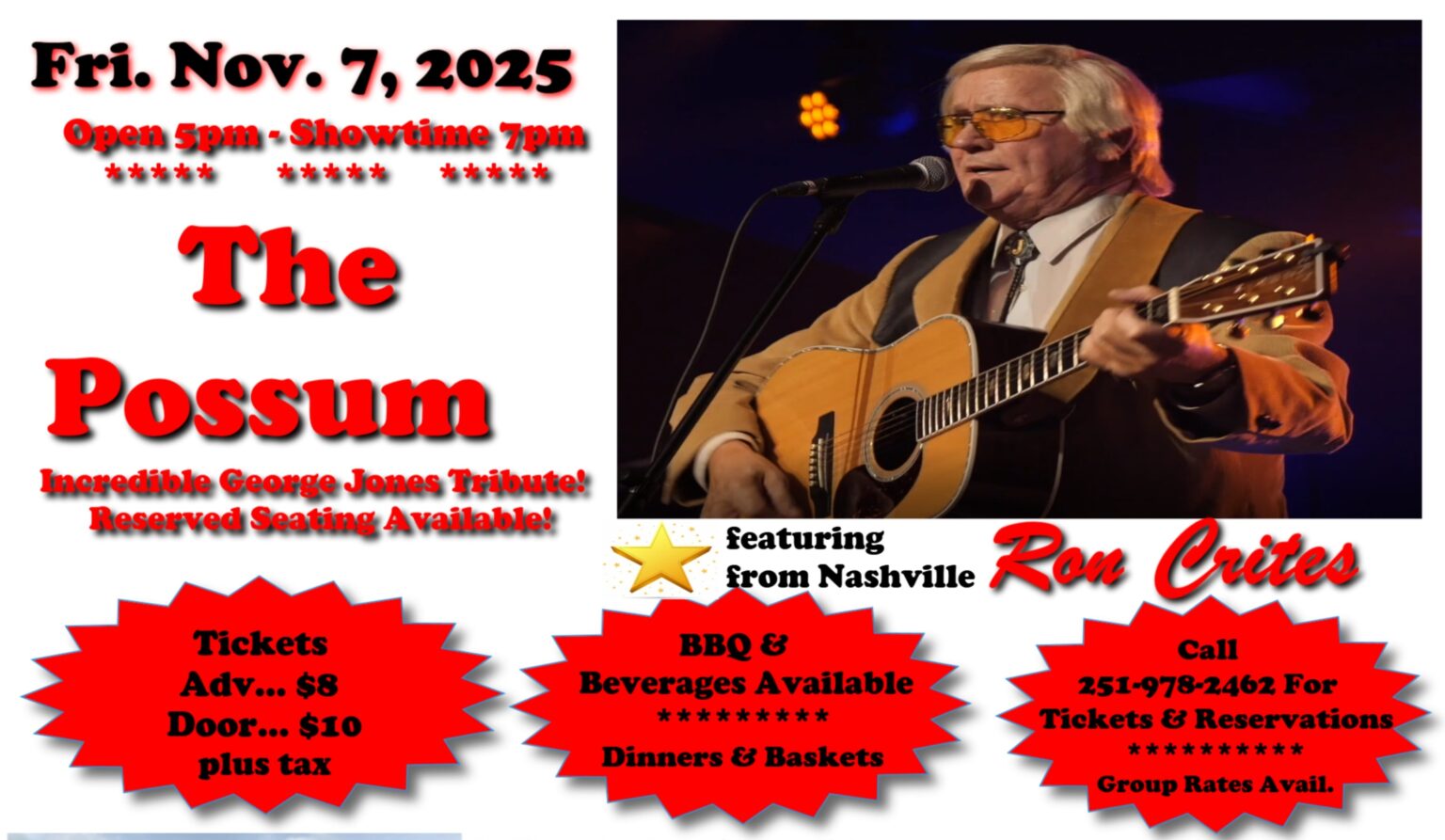 Alabama Gulf Coast Music Hall – Live musical entertainment and dance